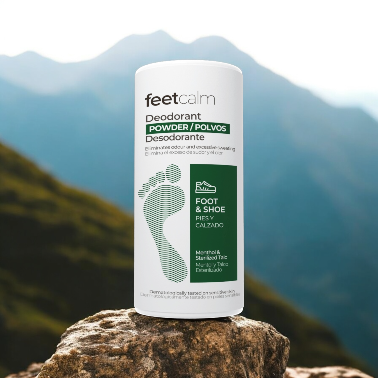 Antiperspirant Powder - Foot & Shoe - FeetCalm